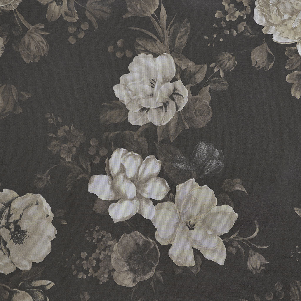 Madison Park Simone Printed Floral Rod Pocket and Back Tab Voile Sheer ...