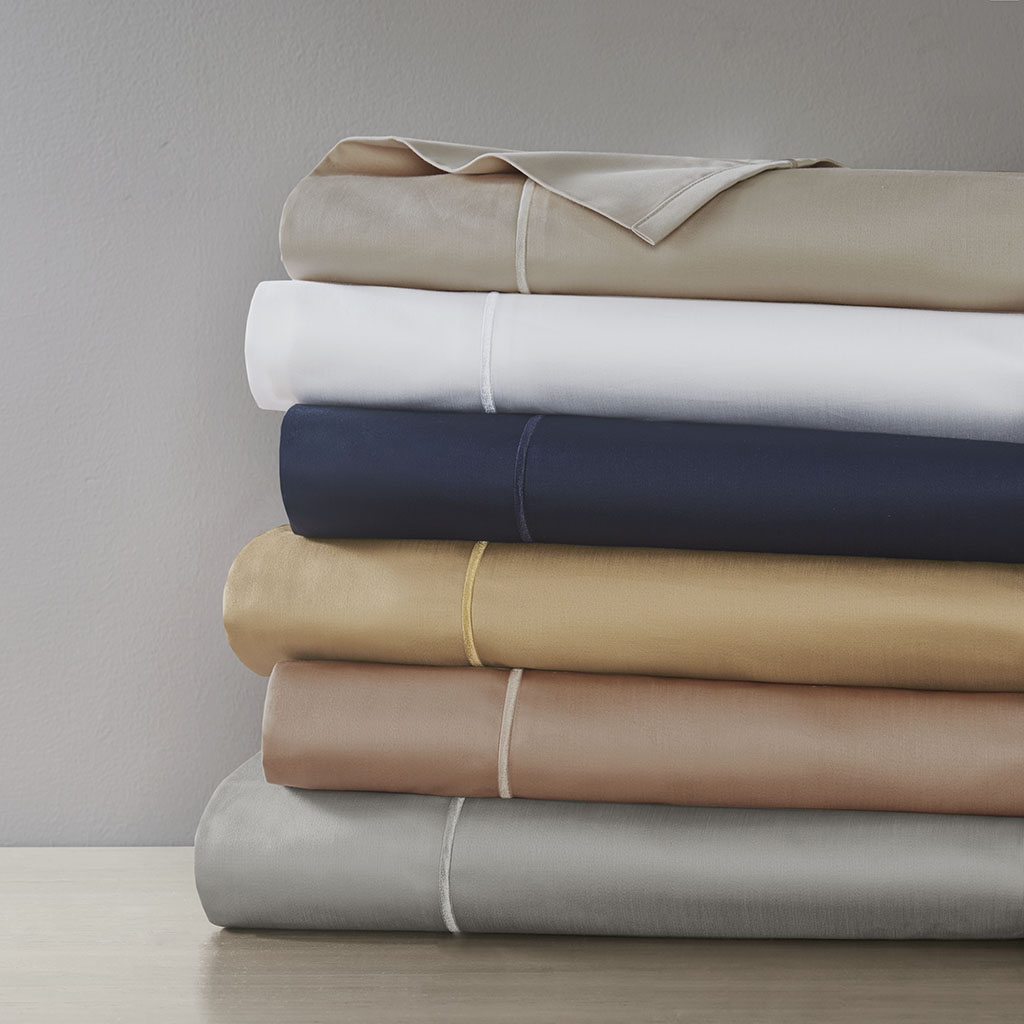 Madison Park 600 Thread Count Pima Cotton Sheet Set | eBay