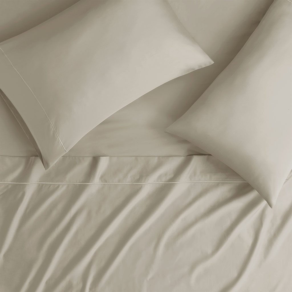 Madison Park 600 Thread Count Pima Cotton Sheet Set | eBay